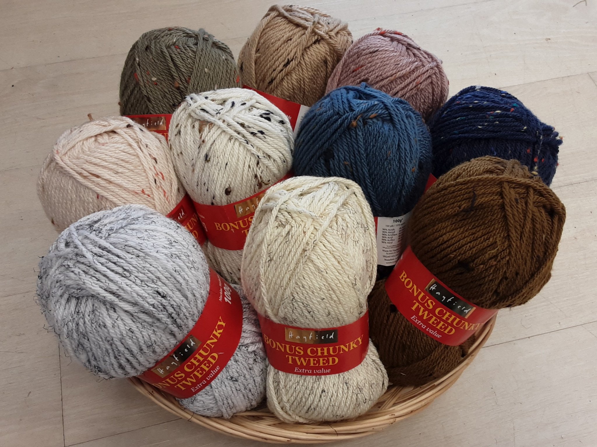 Hayfield Bonus Chunky Tweed - Stitch & Knit